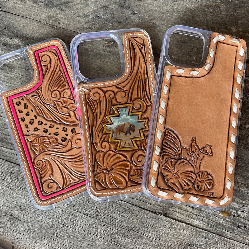 Leather Phone Case - Etsy