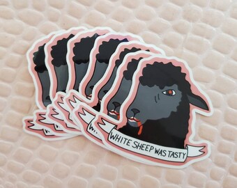Black Sheep Sticker | Etsy
