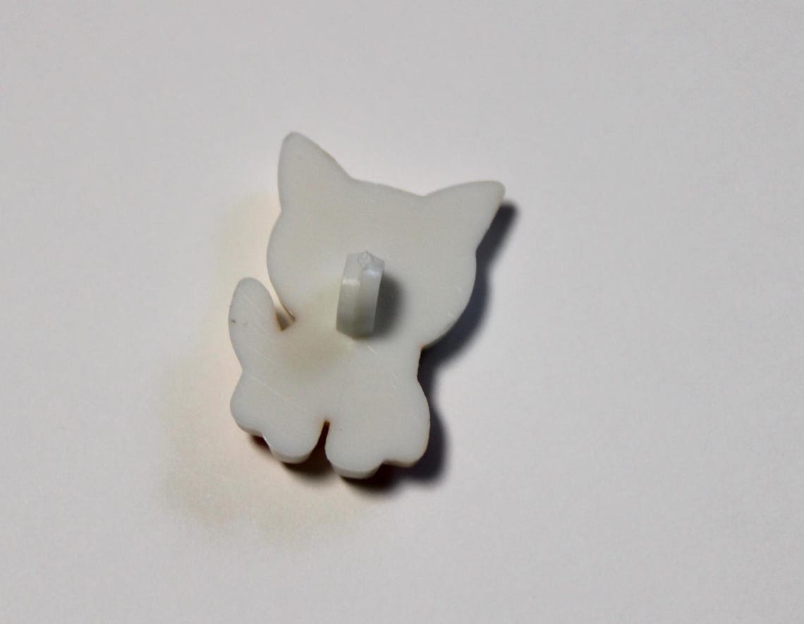 Fox Button Forest Animal Buttons Forest Animal Embellishments Fox ...