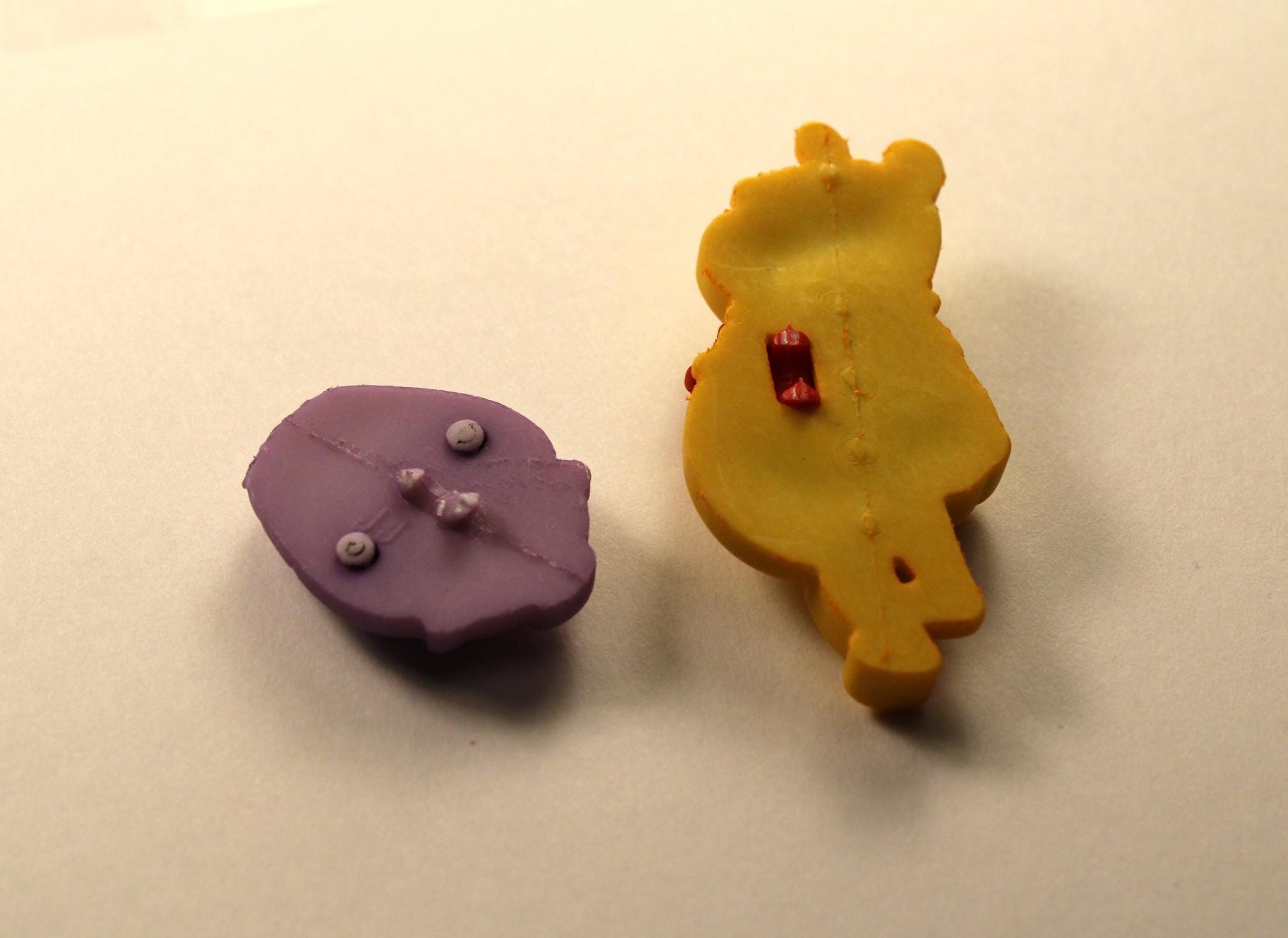 2 Winnie the Pooh Buttons Disney Buttons Winnie the Pooh Embellishments ...