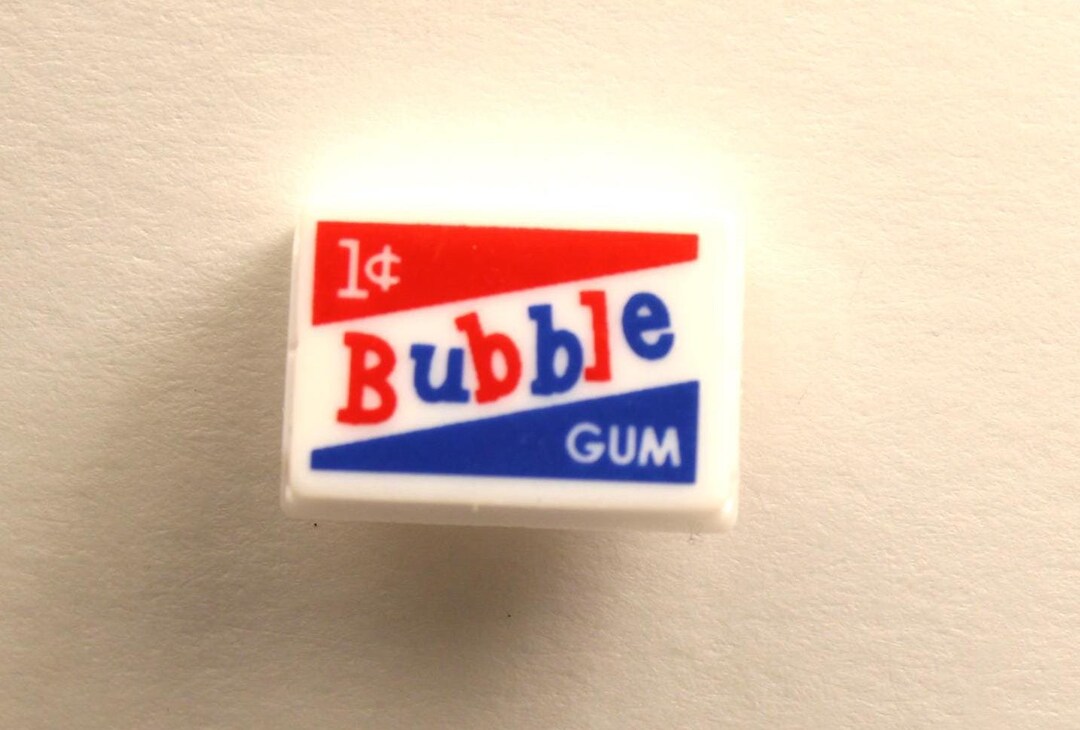 Bubble Gum Buttons Food Button Bubble Gum Embellishments Shank Back - Etsy