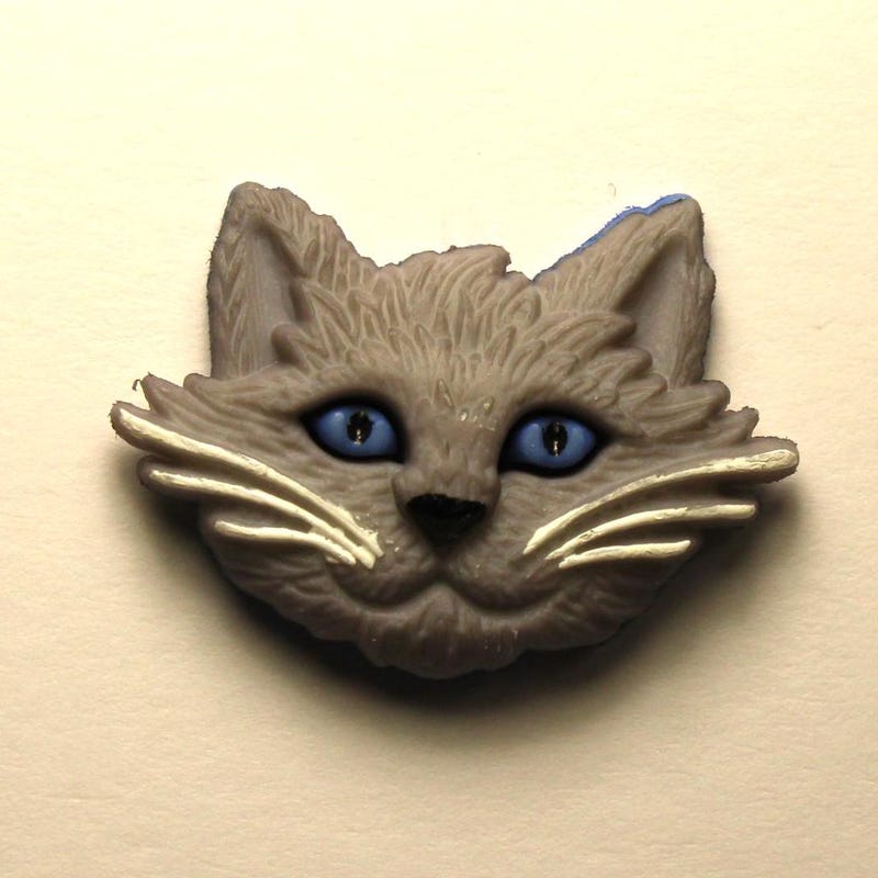 Cat Buttons - Etsy