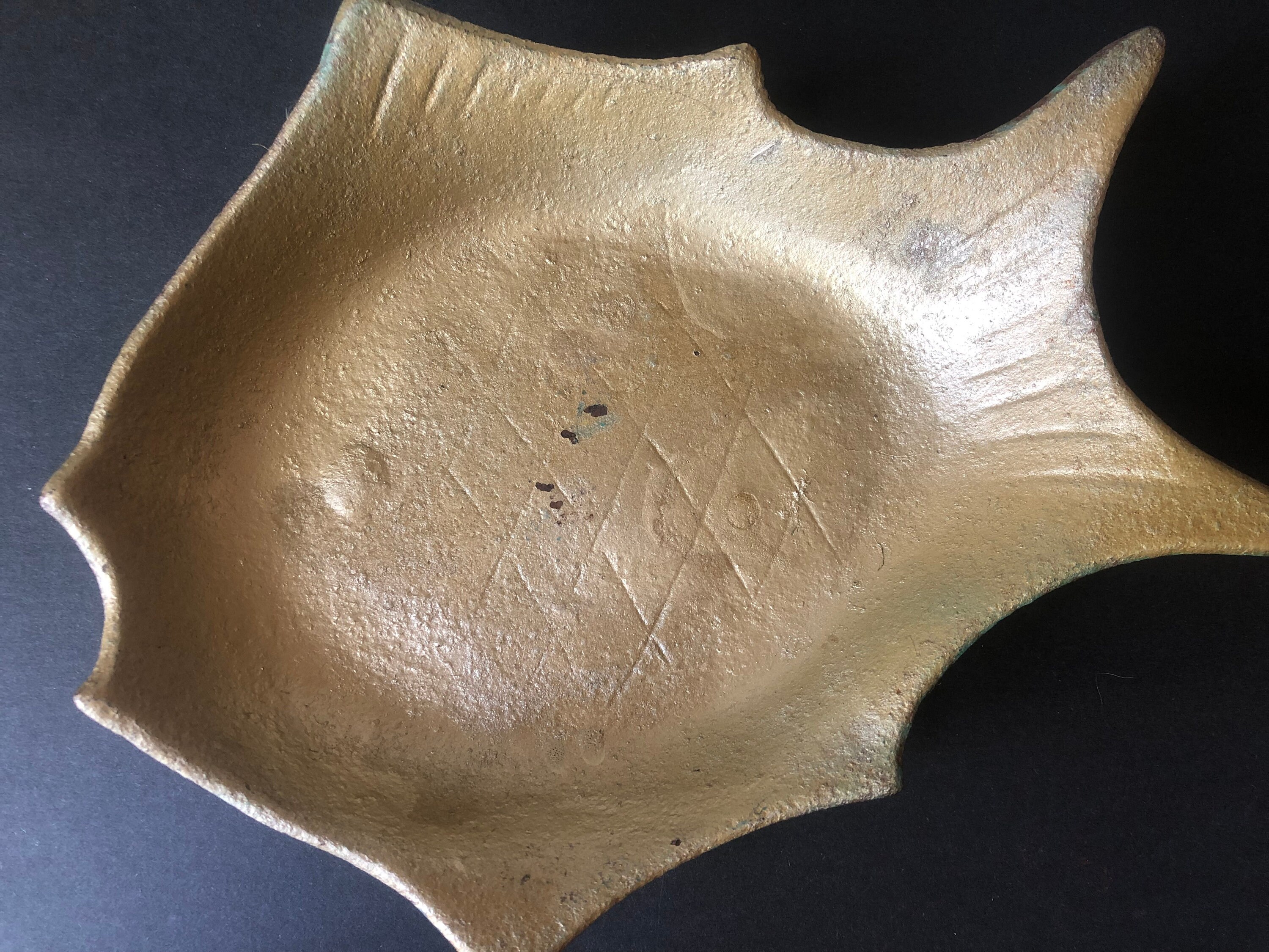 Nanbu Japan Cast Iron Fish Platters/servers, Set of Two Nambu Japan ...