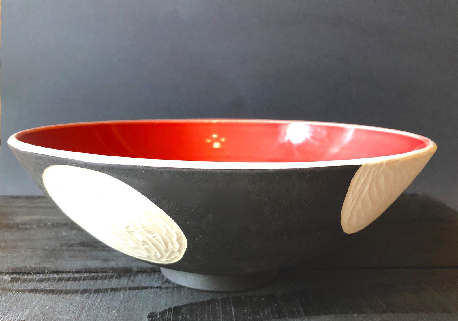 Tammy Milani Mona Polka Dot Bowl Milani Pottery | Etsy