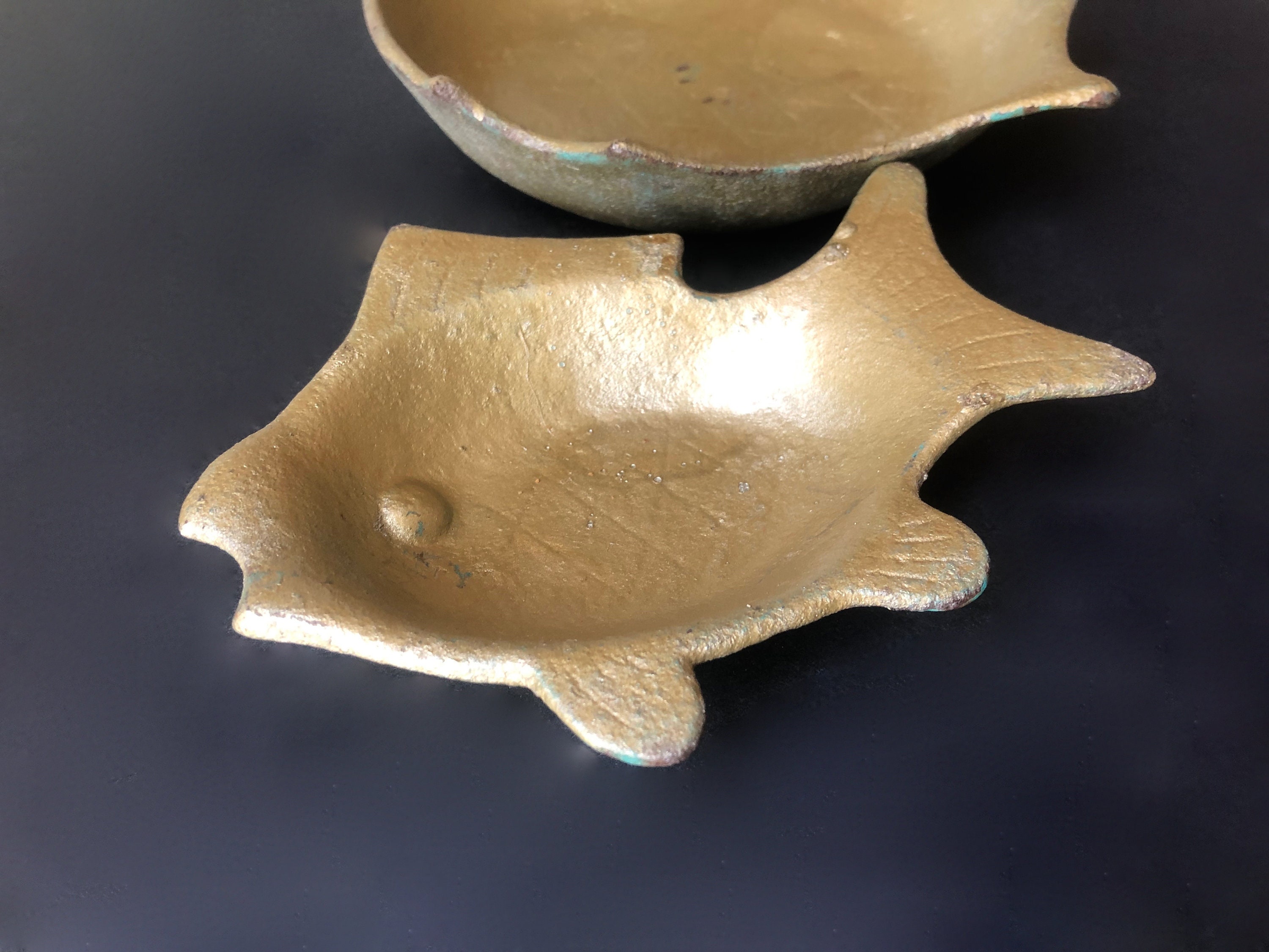 Nanbu Japan Cast Iron Fish Platters/servers, Set of Two Nambu Japan ...