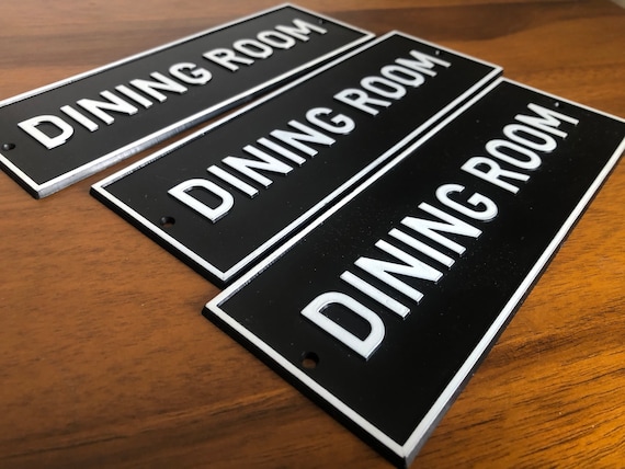 Vintage dining Room Wall Signs/placards - Etsy