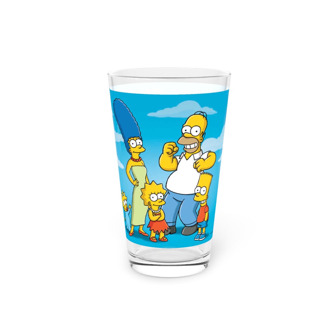 The Simpsons 16oz Mixing Glass - Etsy