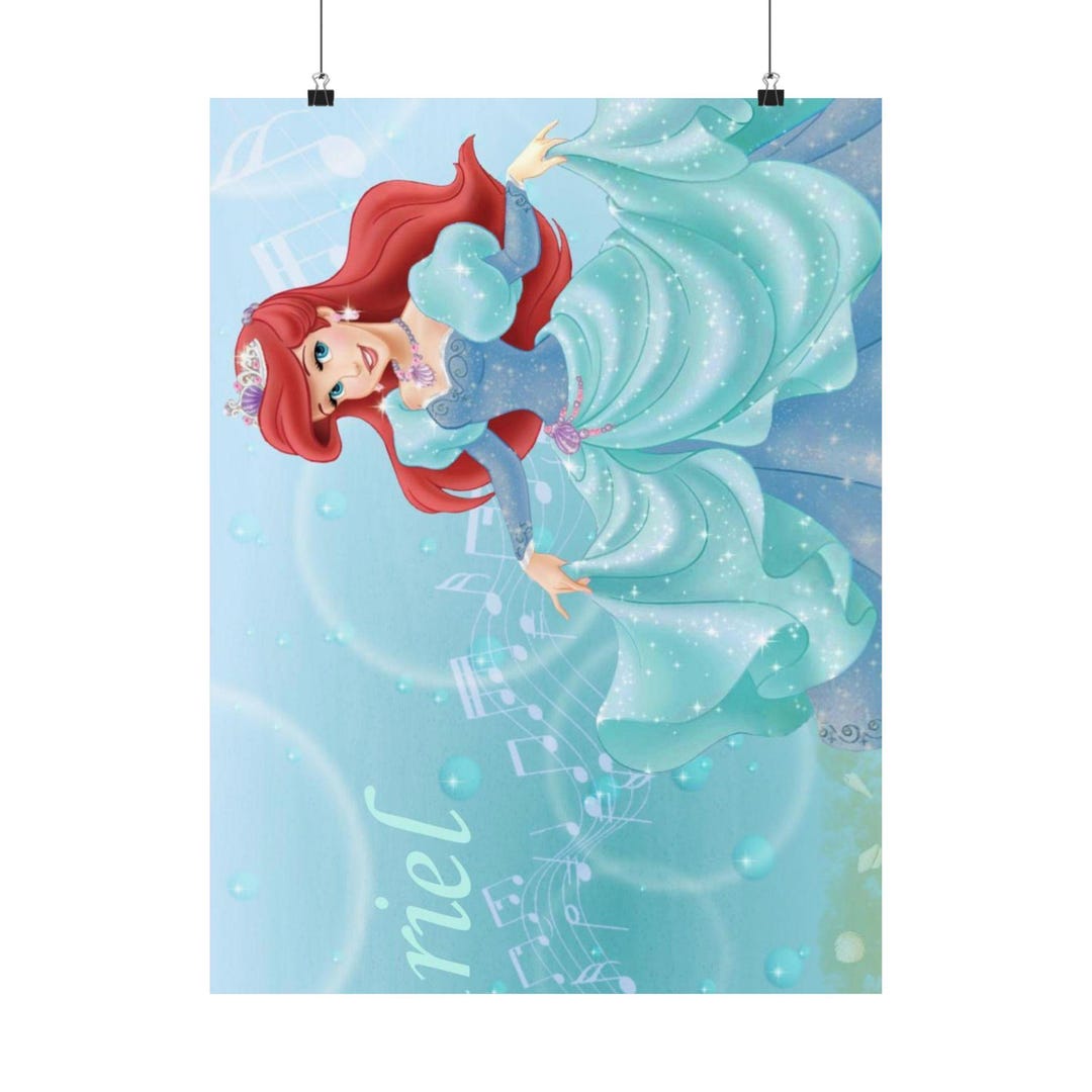Princess Ariel Poster - Etsy