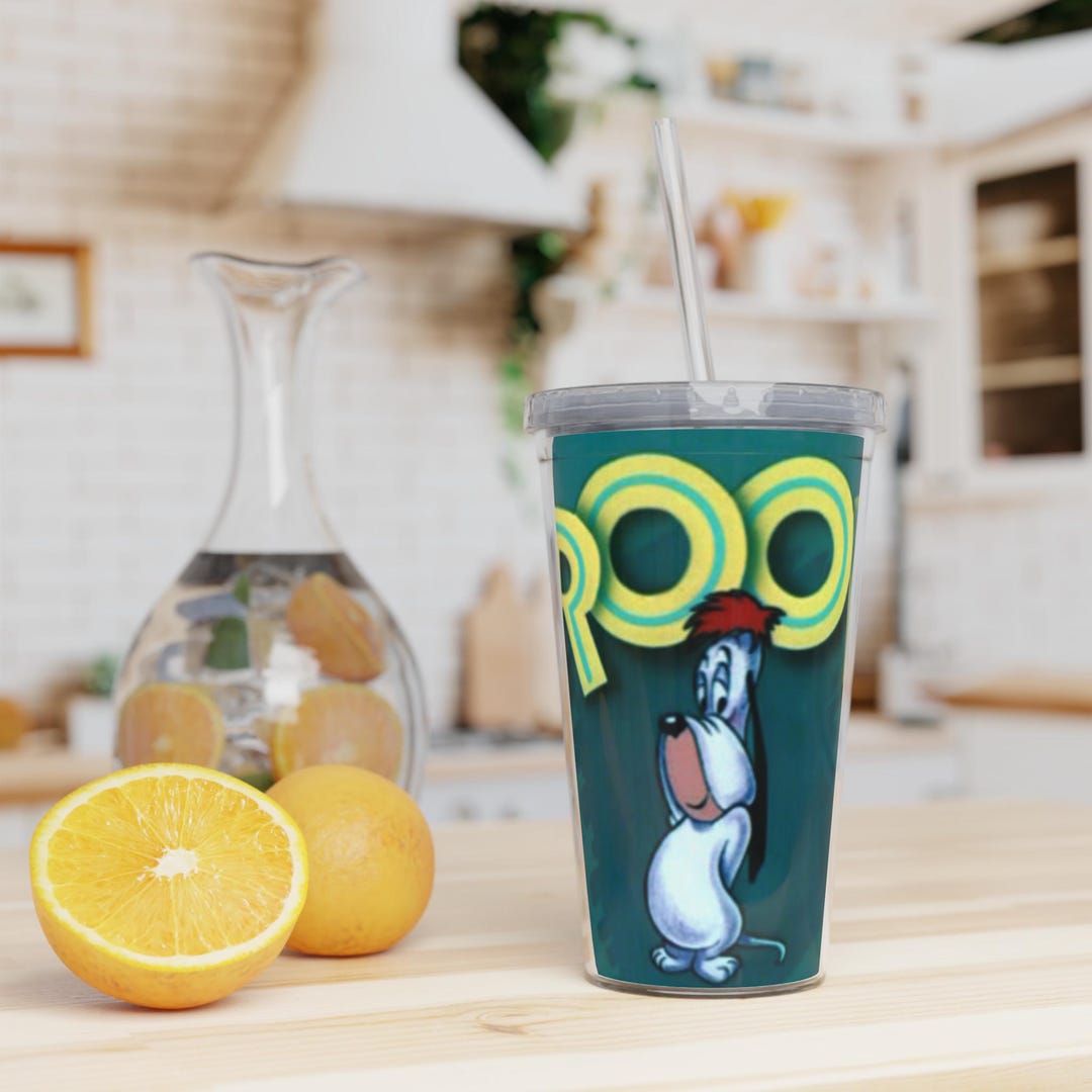 Droopy Kids Cup W/ Lid & Straw - Etsy
