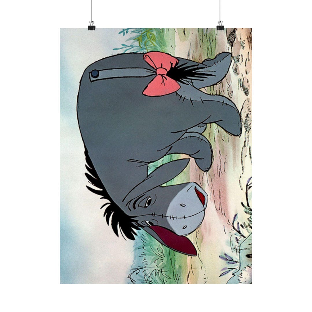 Eeyore Poster - Etsy