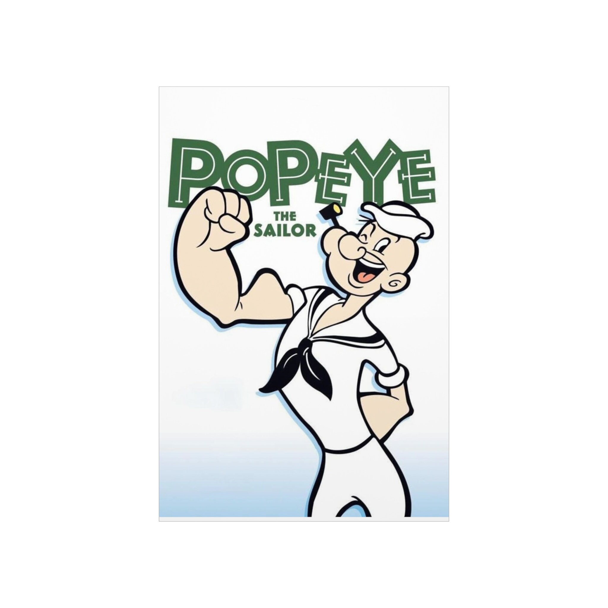 Popeye Poster - Etsy