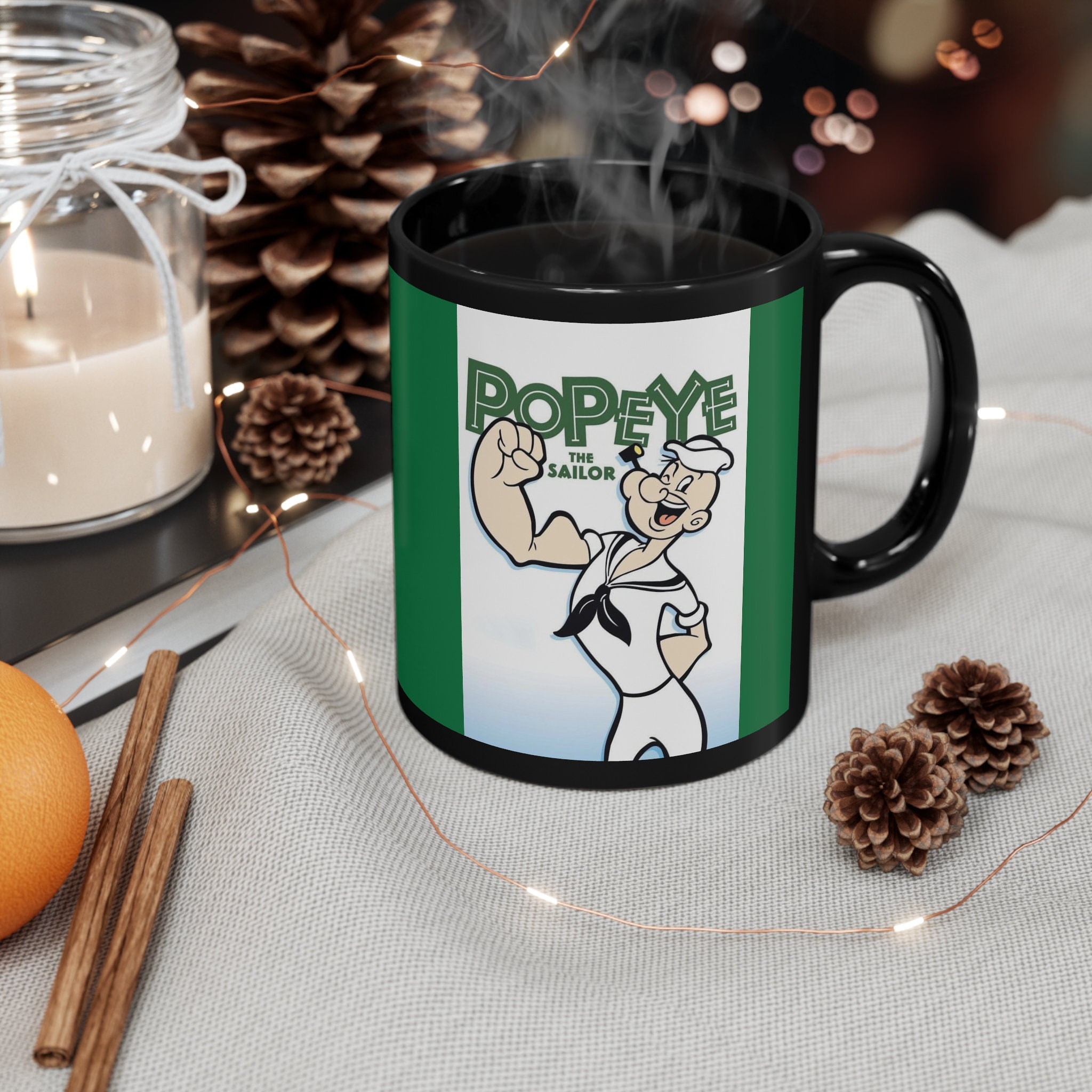 NEW Popeye the Sailor Man Coffee Mug ! - Etsy