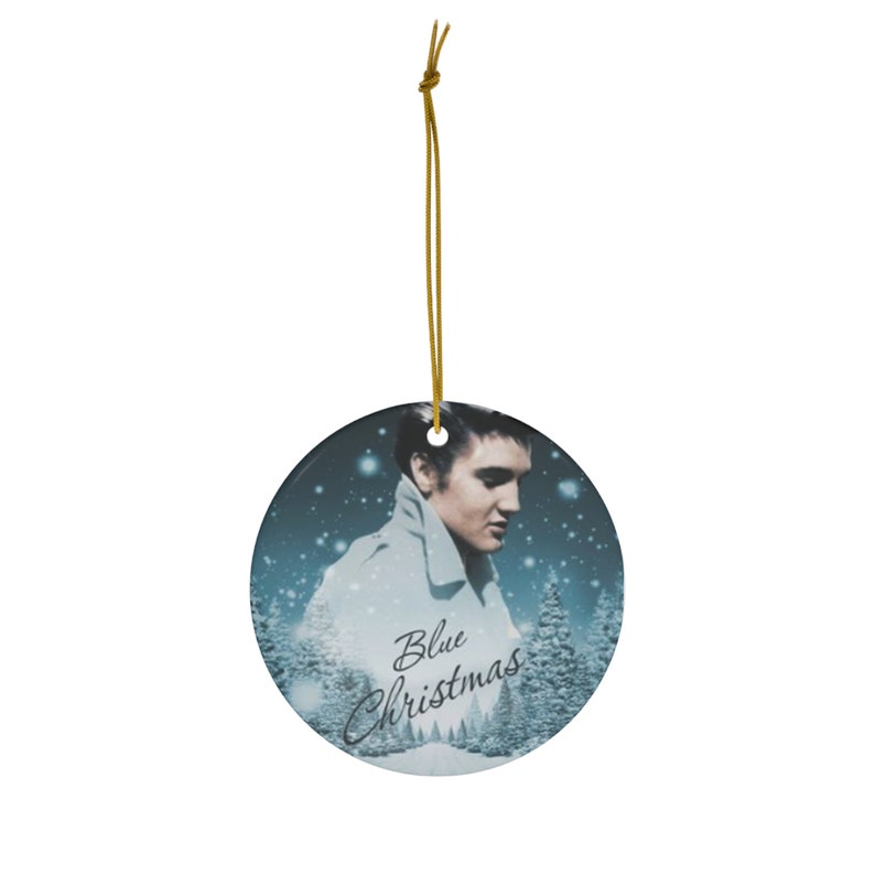 Elvis Presley Christmas Ornament - Etsy