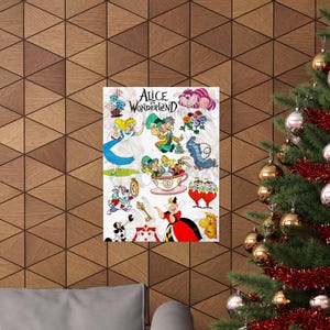 Alice in Wonderland Poster - Etsy