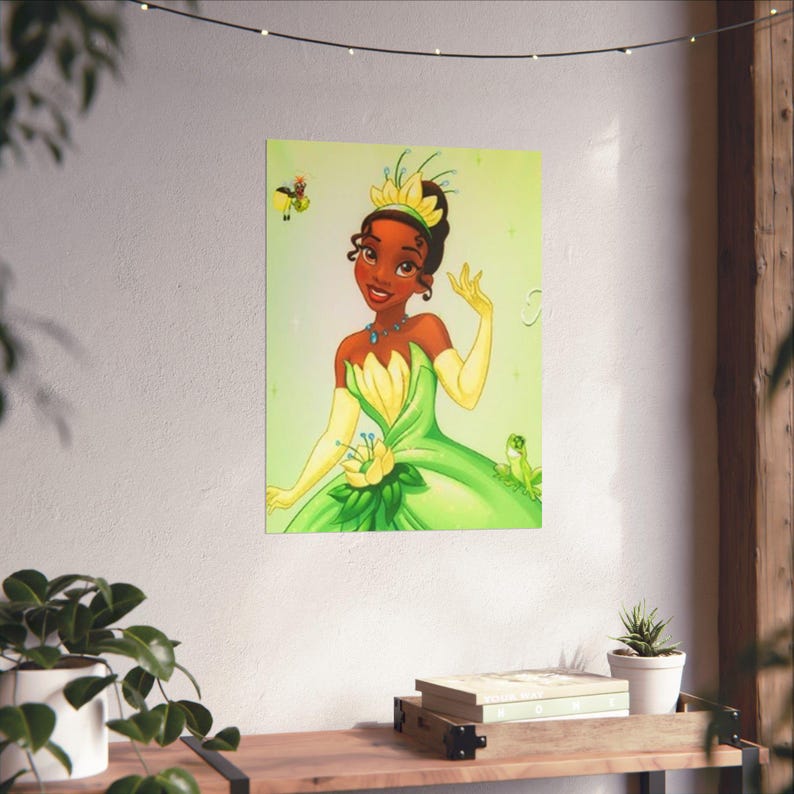 Princess Tiana Poster - Etsy