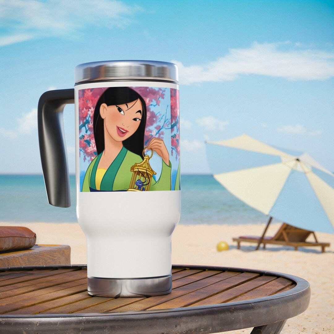 The Princess Mulan Travel Mug - Etsy