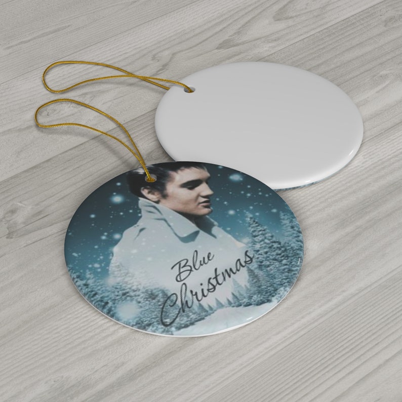 Elvis Presley Christmas Ornament - Etsy