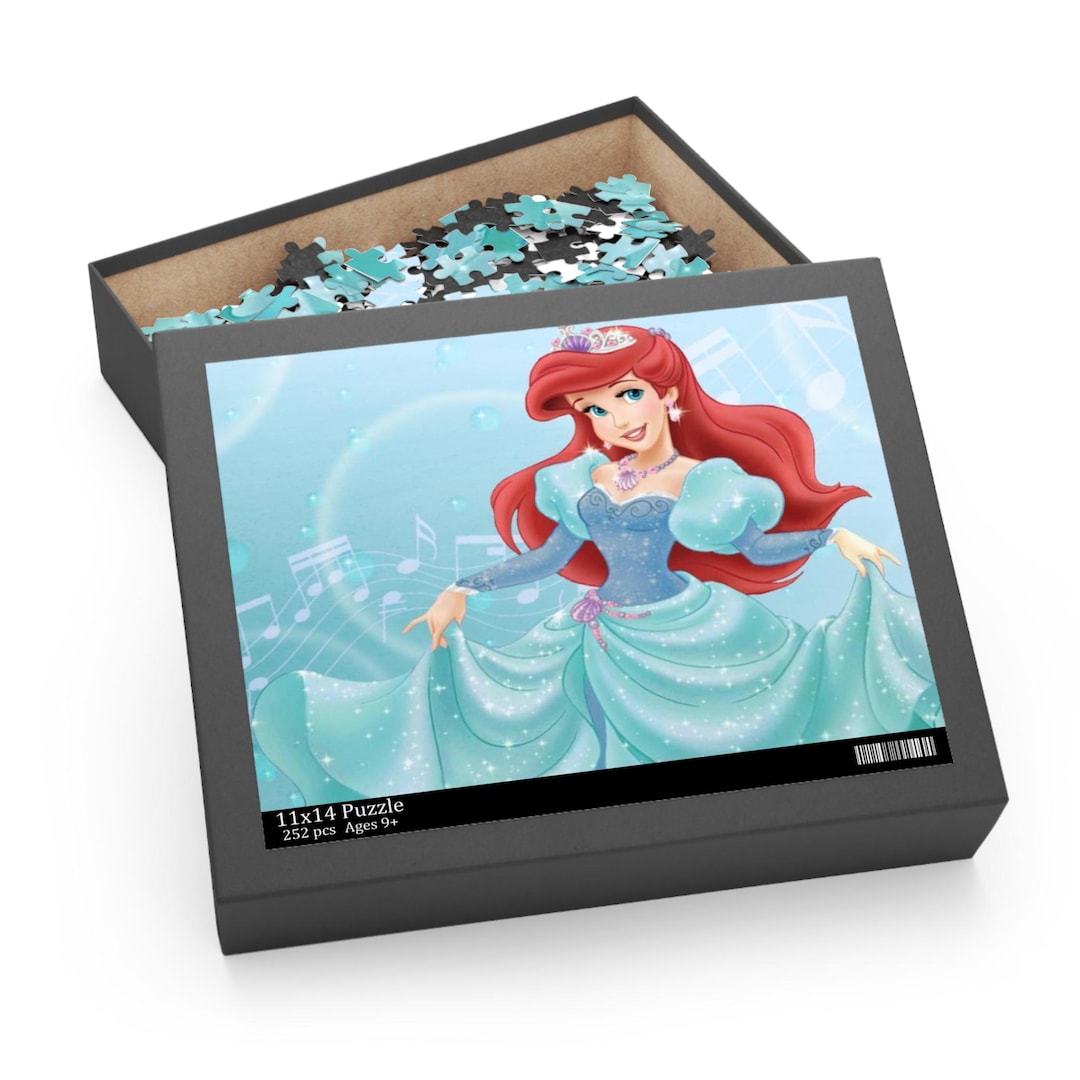 Princess Ariel Puzzle (120, 252, 500-piece) - Etsy