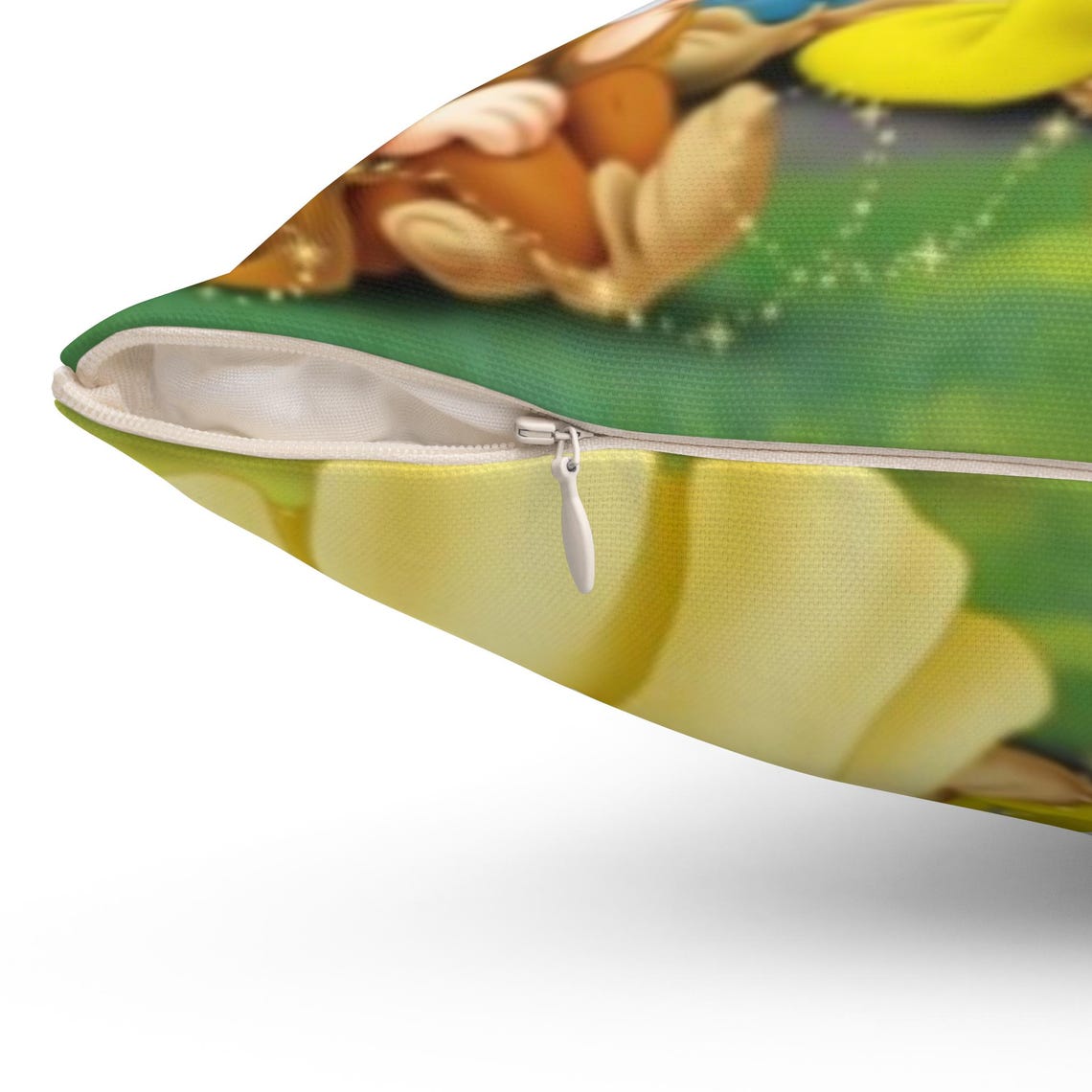 Snow White Square Pillow - Etsy