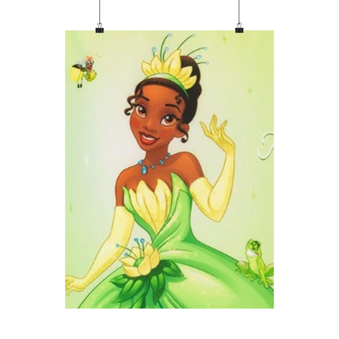 Princess Tiana Poster - Etsy