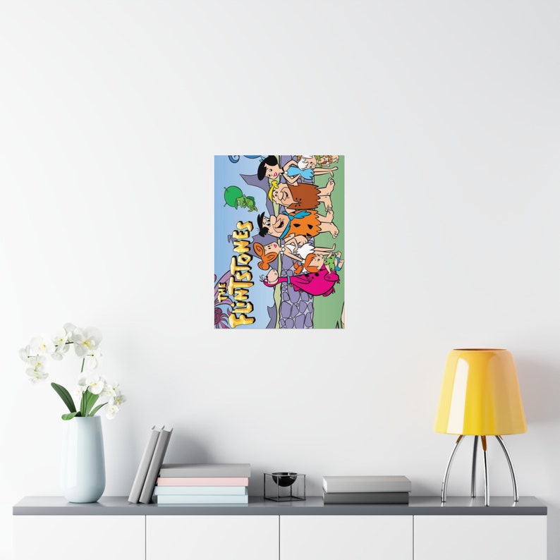 The Flintstones Poster - Etsy