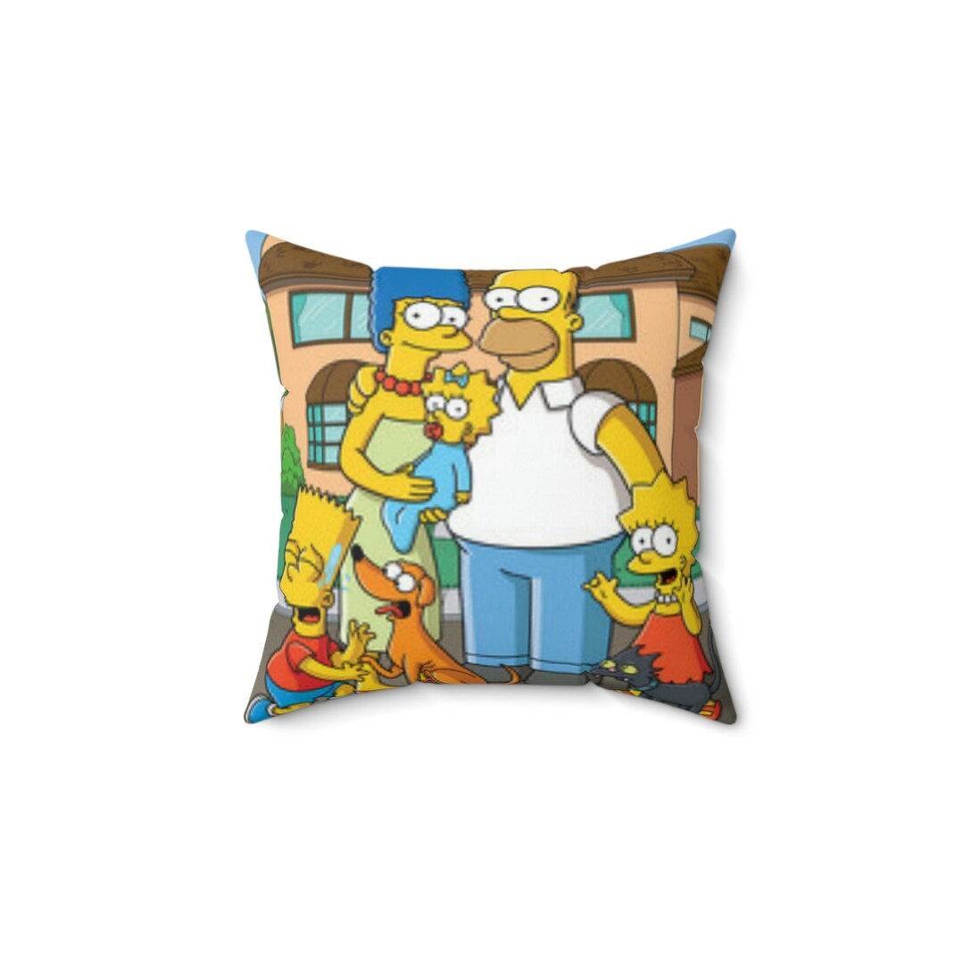 The Simpson's Pillow - Etsy