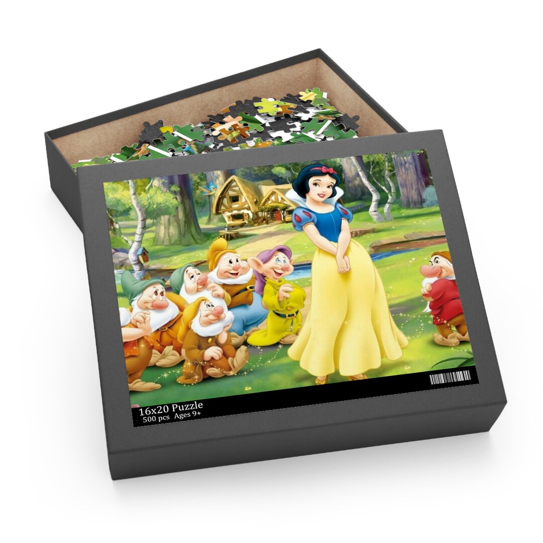 The Snow White Puzzle (120, 252, 500-piece) - Etsy