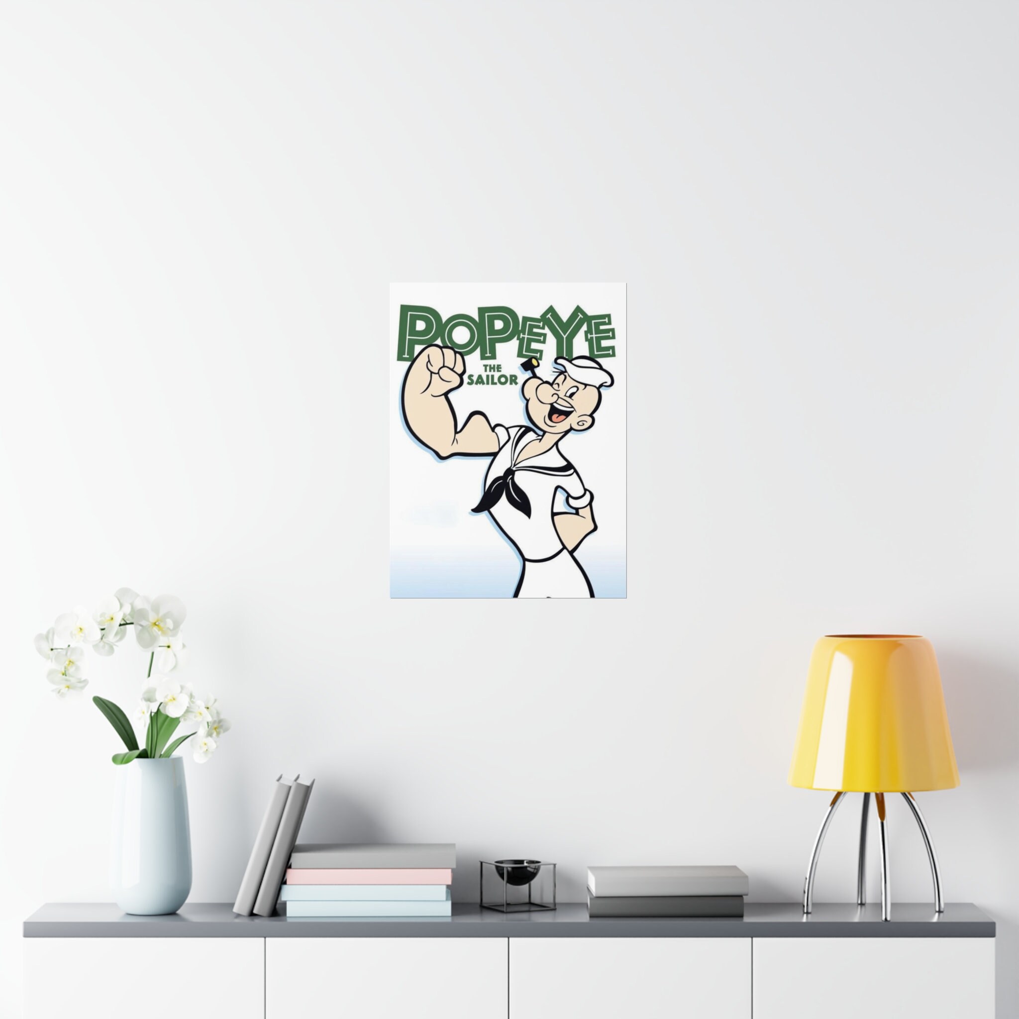 Popeye Poster - Etsy