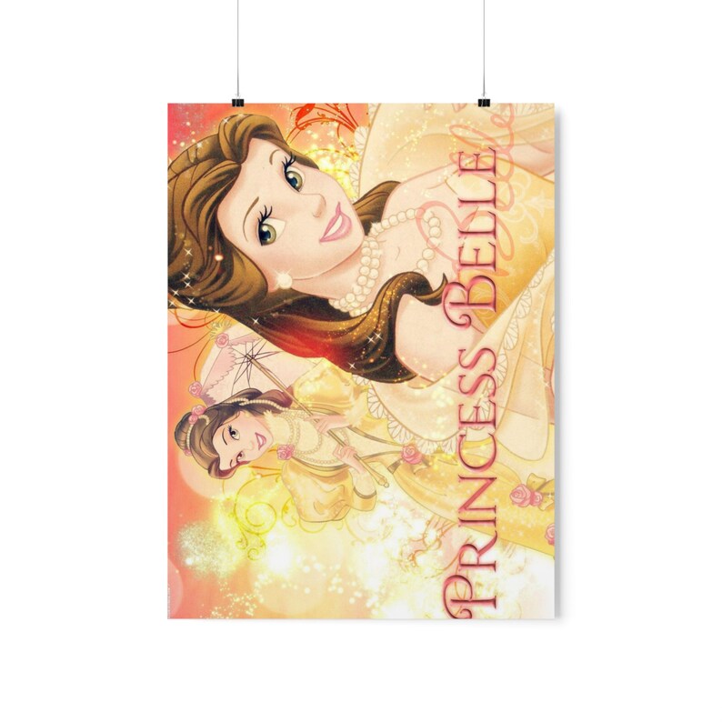 The Princess Belle Poster - Etsy