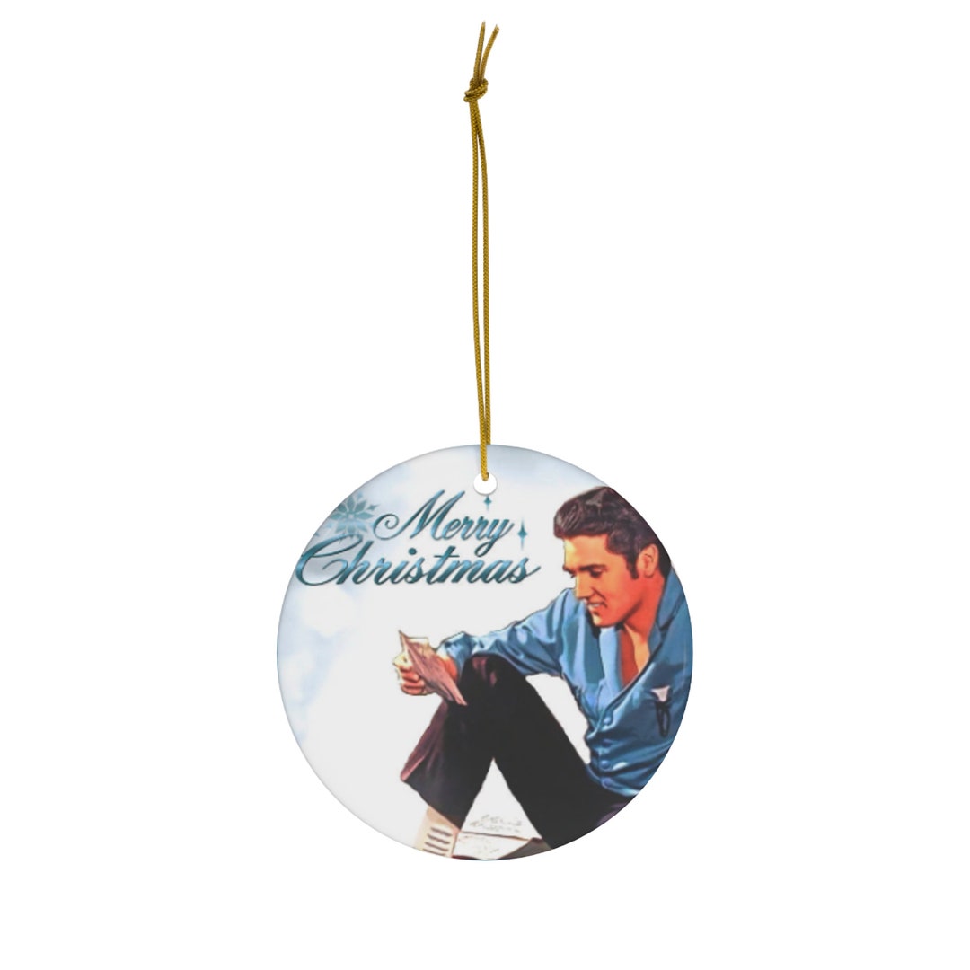 Elvis Presley Christmas Ornament ! - Etsy