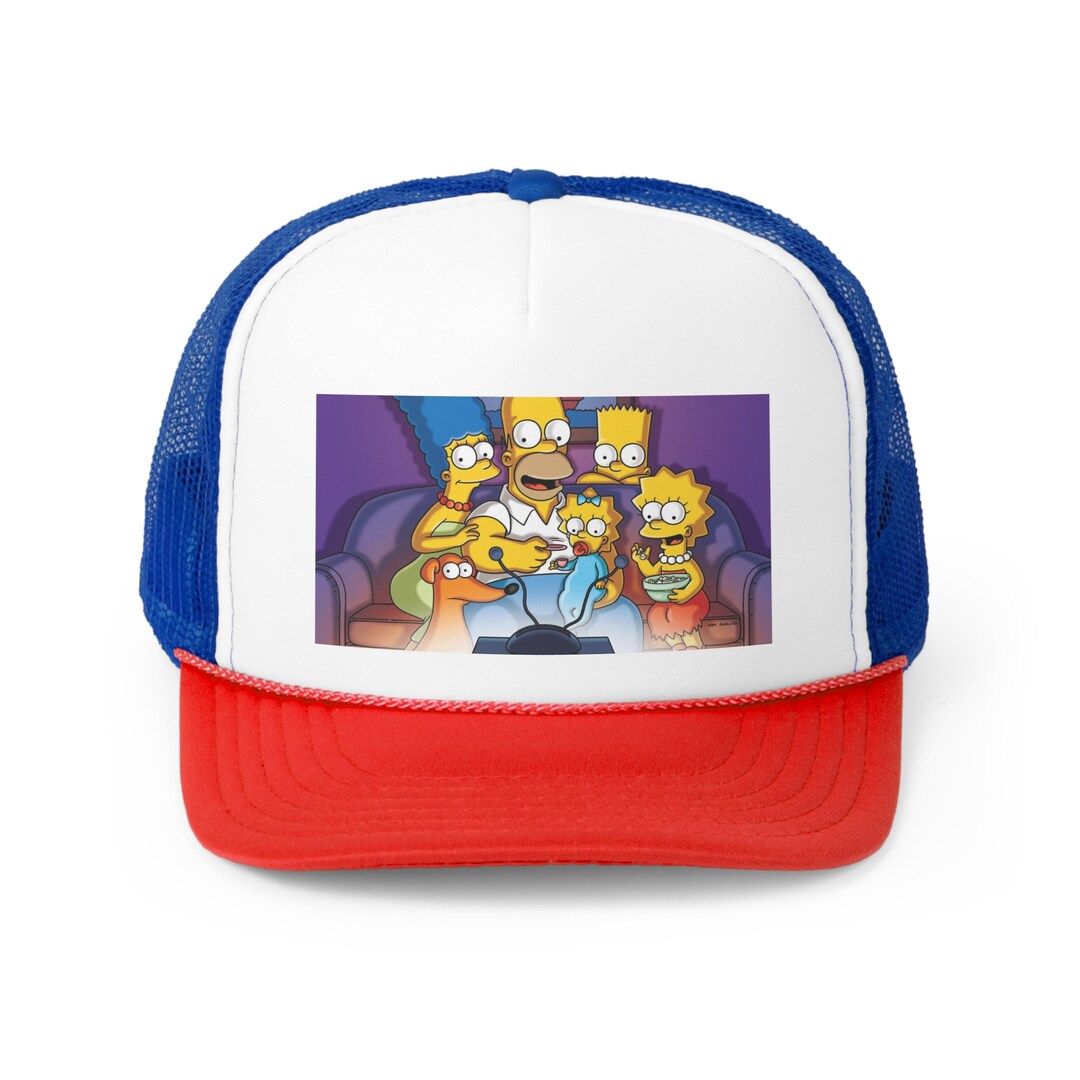 The Simpsons Trucker Cap - Etsy