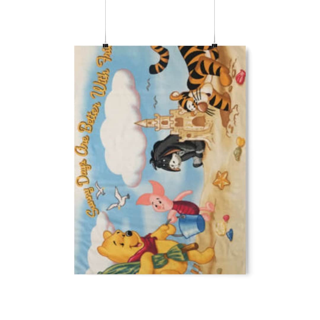 Winnie the Pooh Poster - Etsy