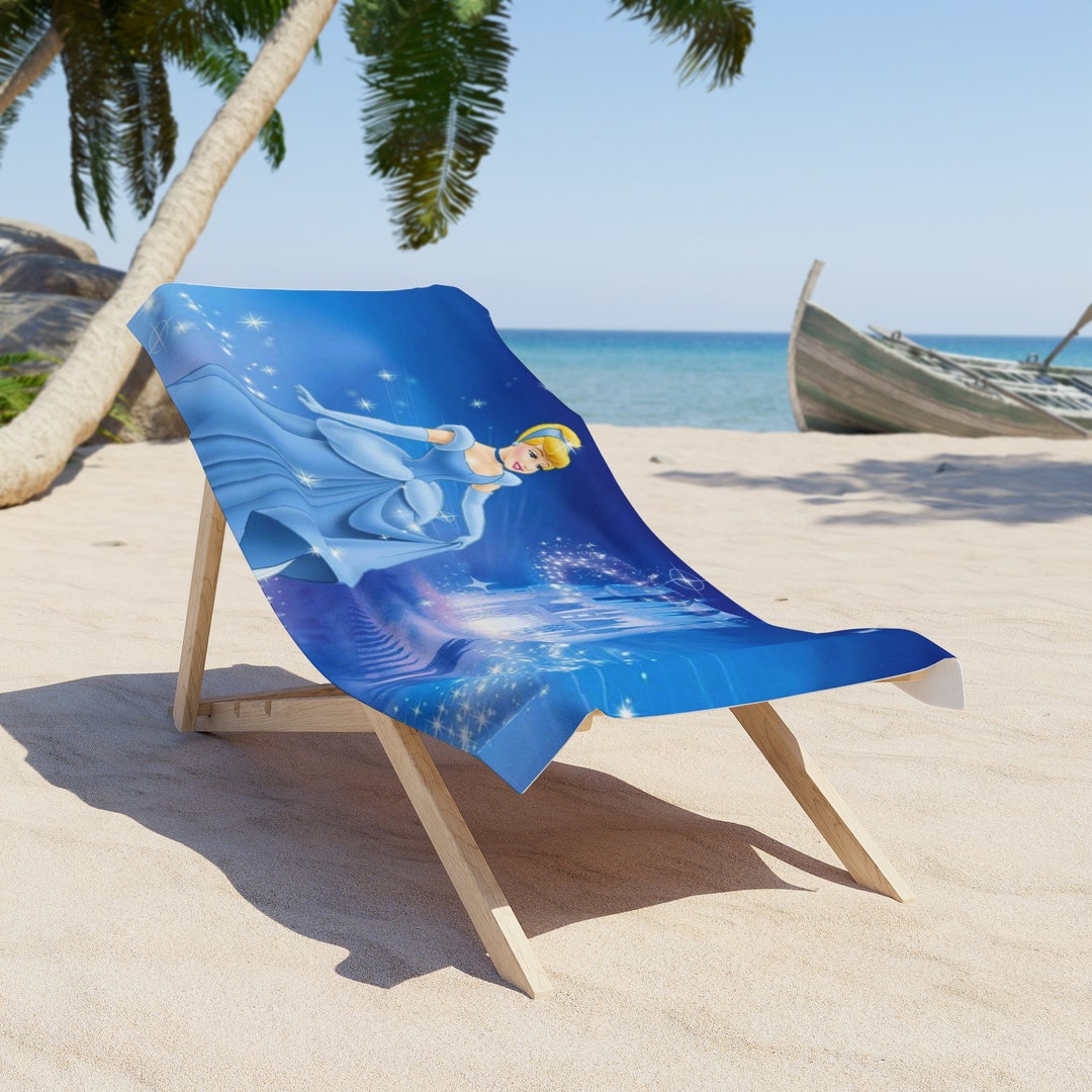 Cinderella Beach Towel - Etsy