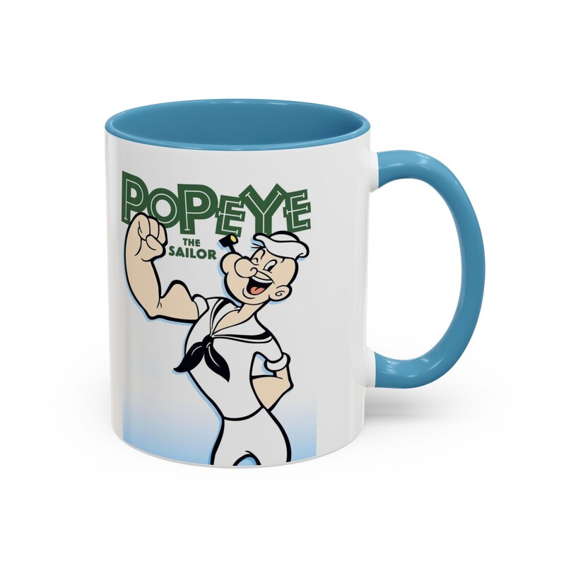 Popeye the Sailor Man Coffee Mug - Etsy