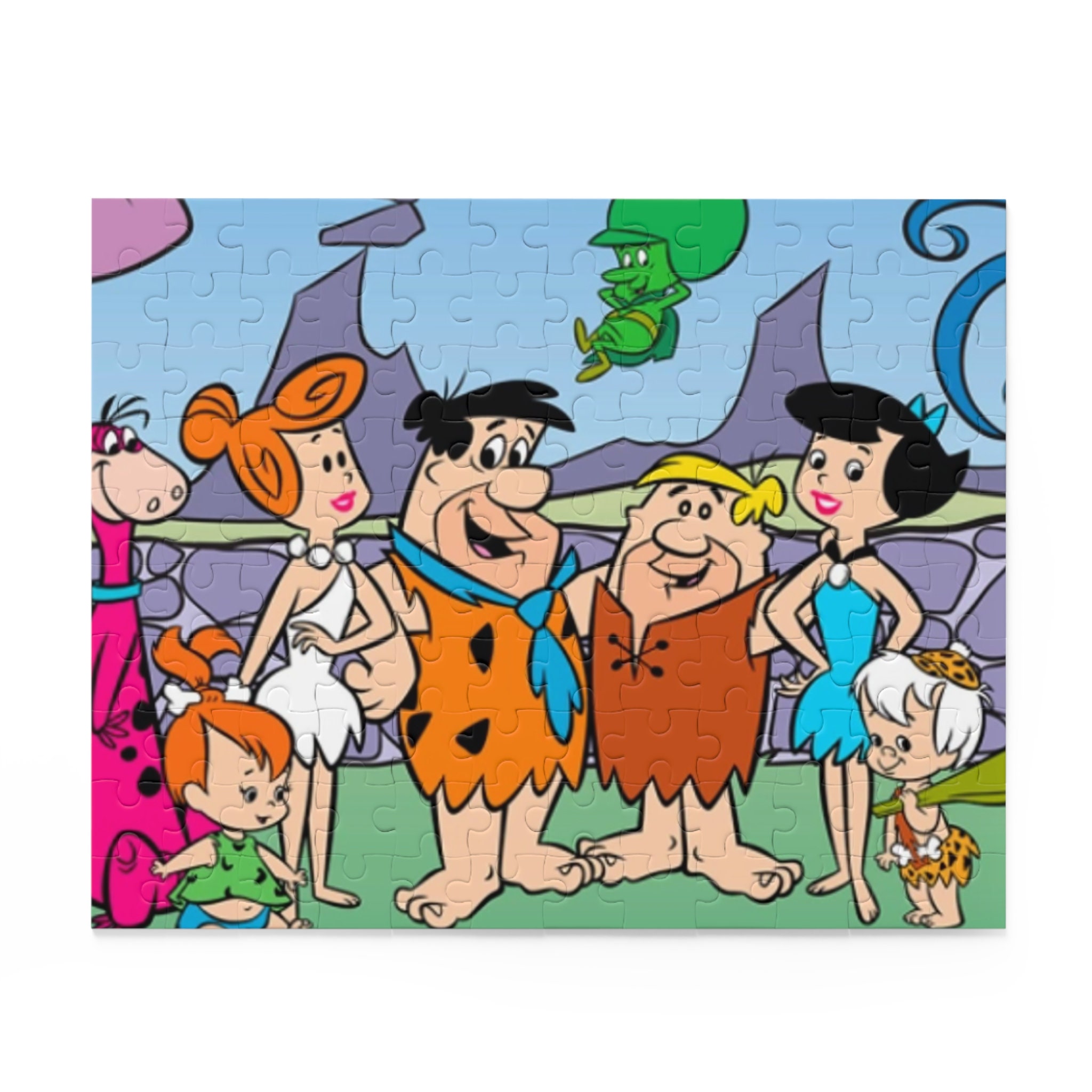 The Flintstones Puzzle 120, 252, 500-piece - Etsy