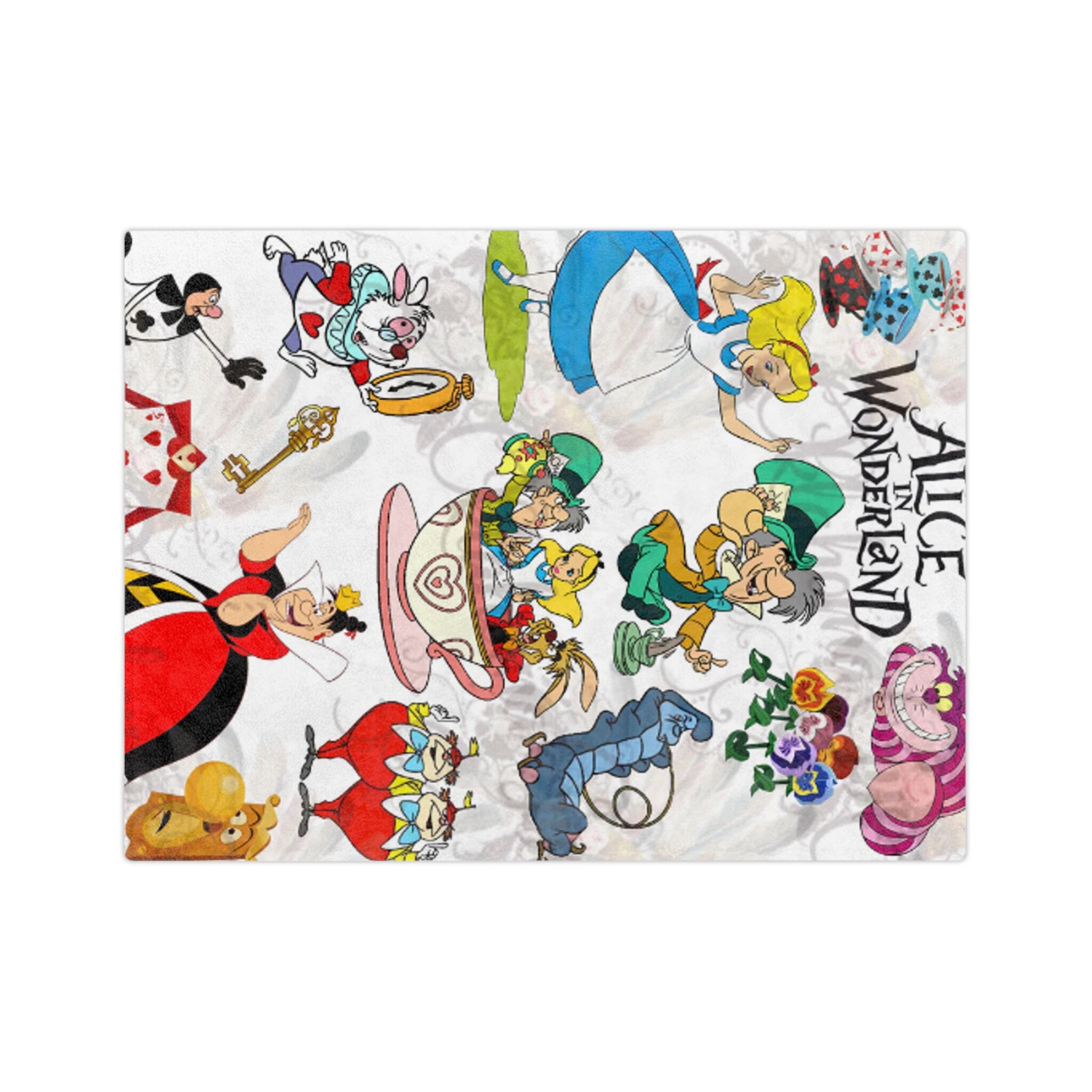 The NEW Alice in Wonderland Blanket! - Etsy
