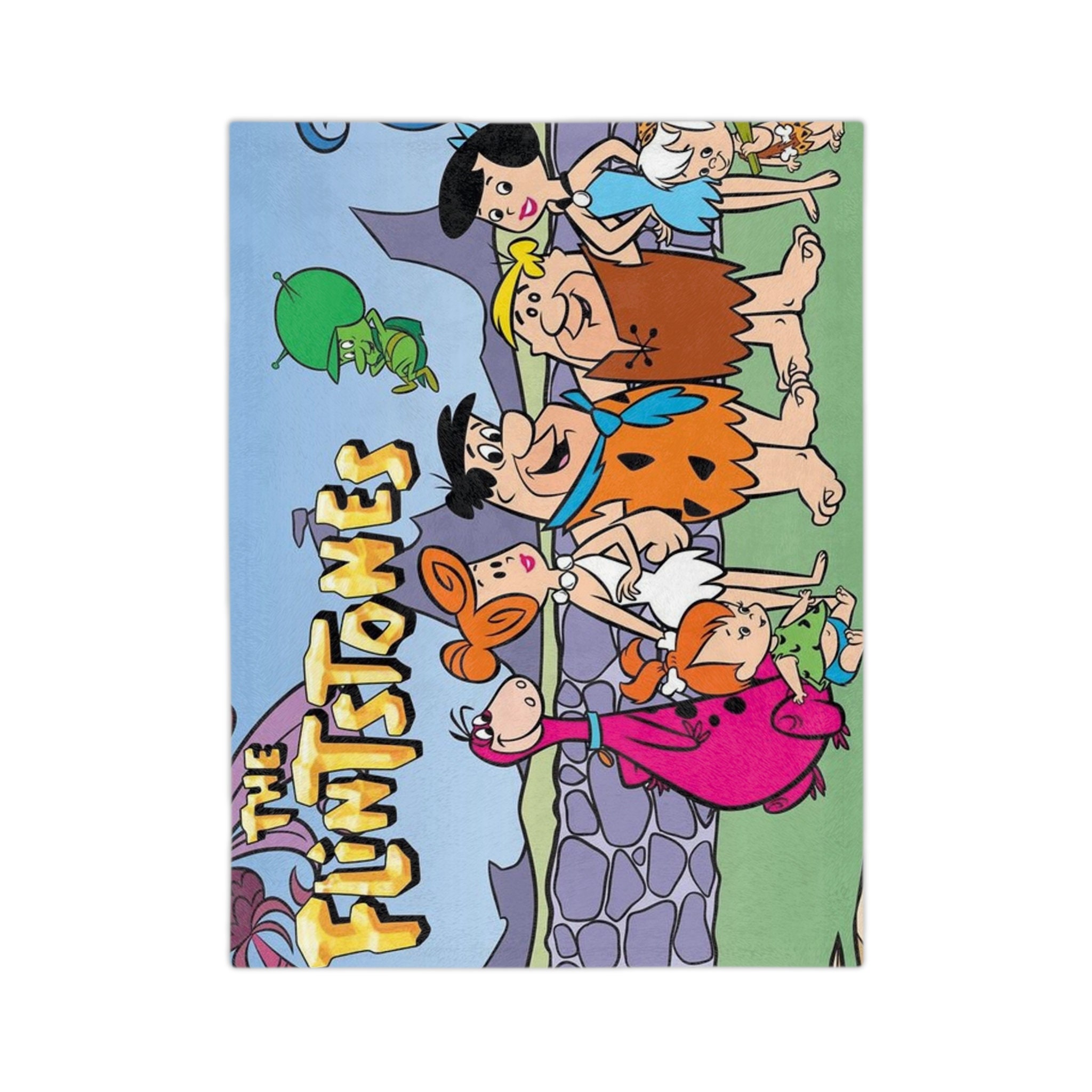 The Flintstone's Blanket classic Edition - Etsy