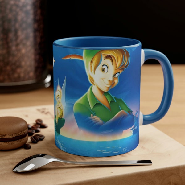 Peter Pan Mug - Etsy