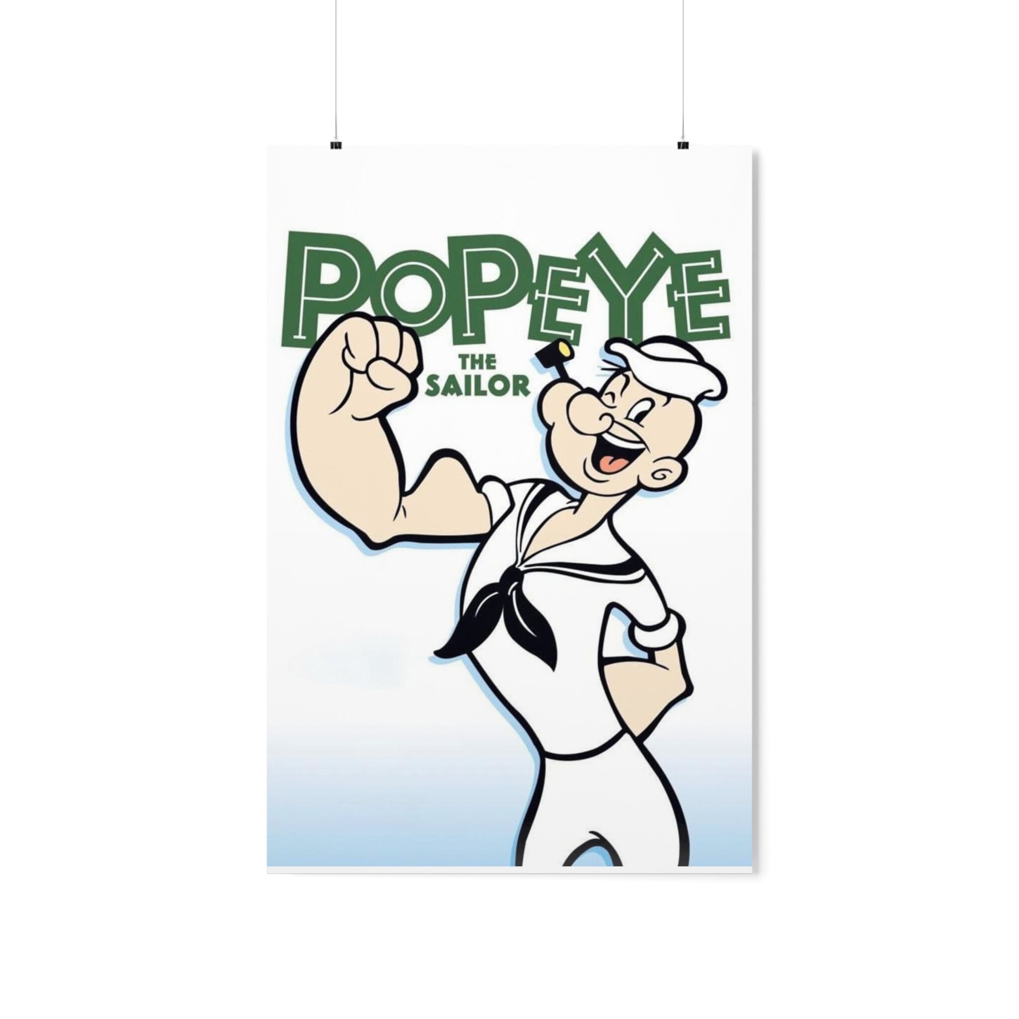 Popeye Poster - Etsy