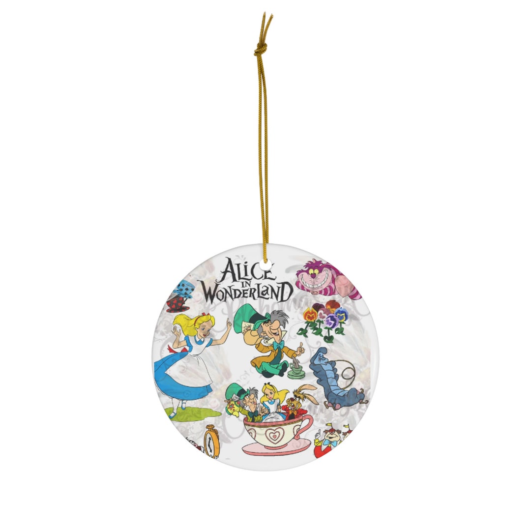 Alice in Wonderland Christmas Ornament - Etsy