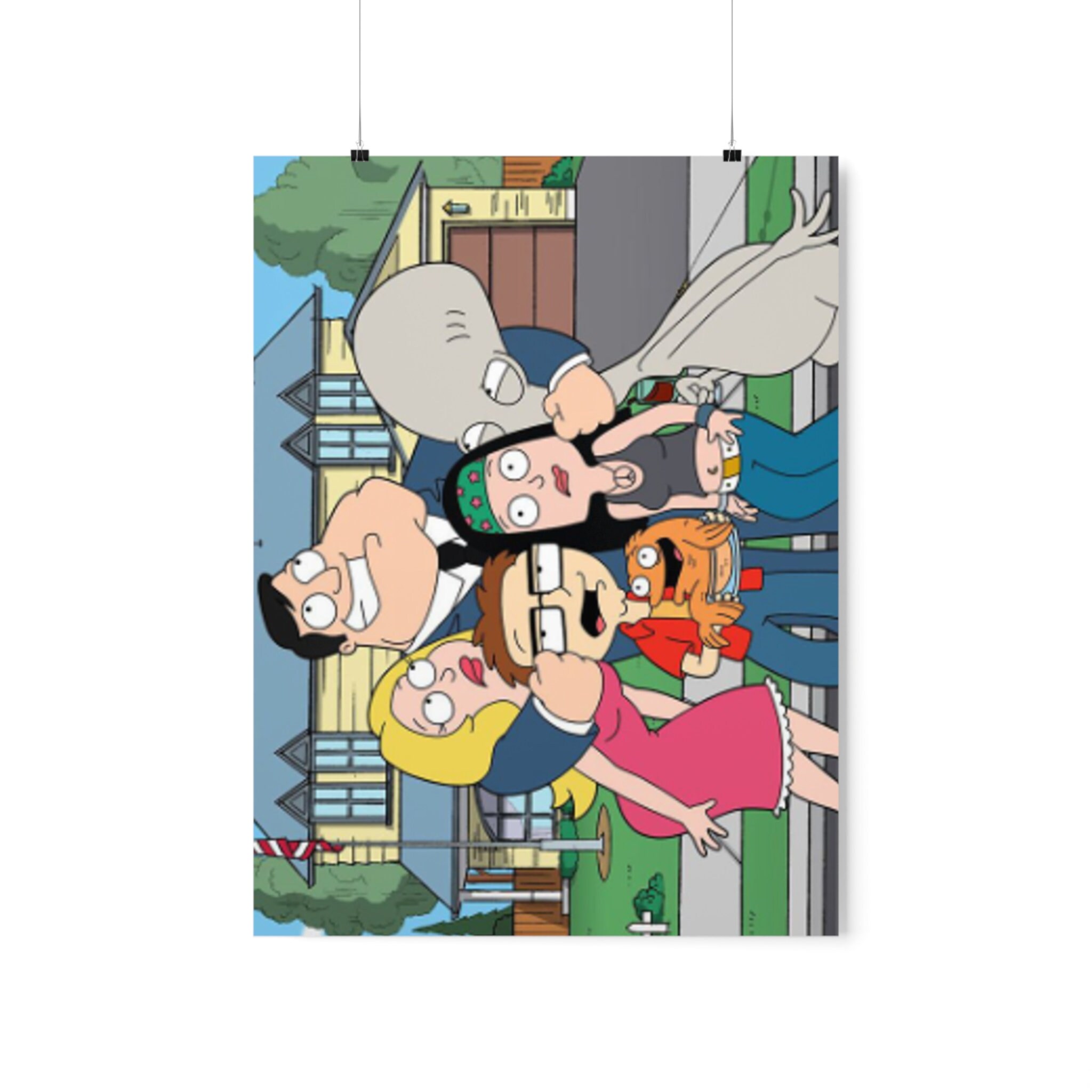 The American Dad Poster - Etsy