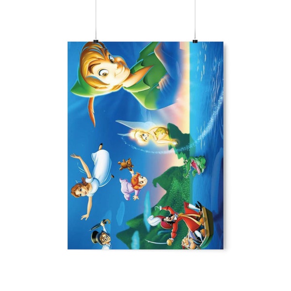 Peter Pan Poster - Etsy