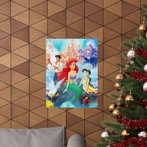 The Little Mermaid Poster - Etsy