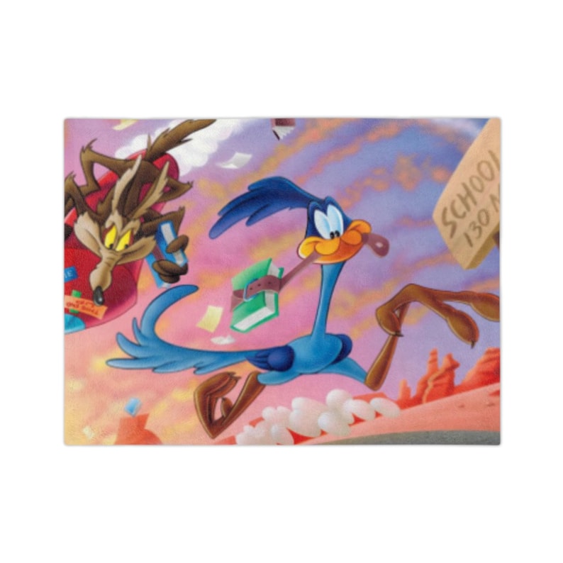 The NEW Road Runner and Coyote Blanket! - Etsy