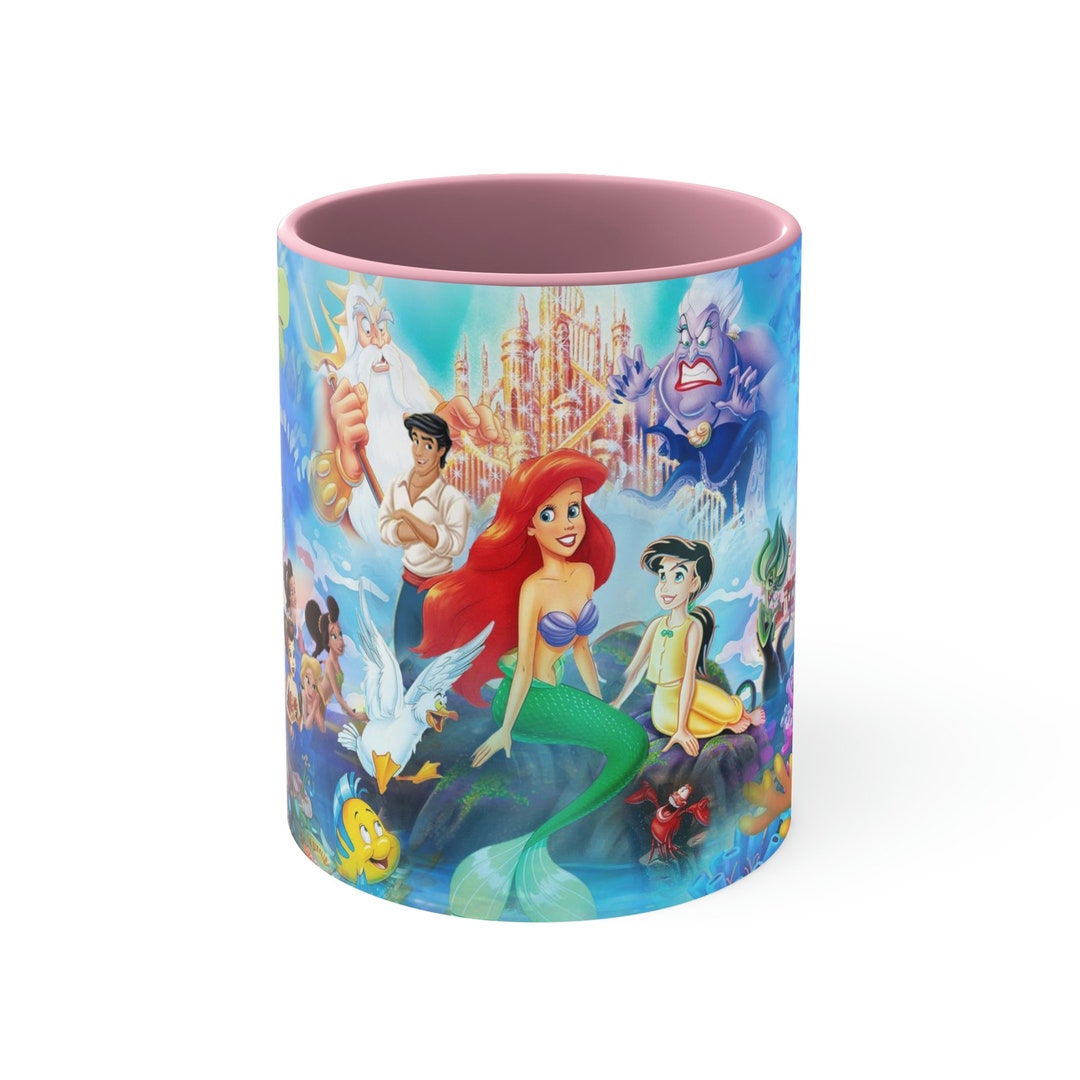 The Little Mermaid Coffee Mug ! - Etsy