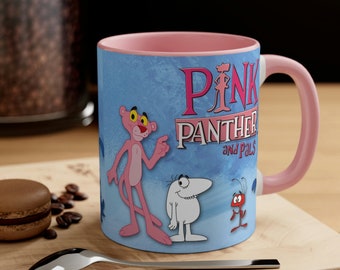 Vintage Pink Panther Mug | Pink Panther Coffee Mug | Collectable Pink ...