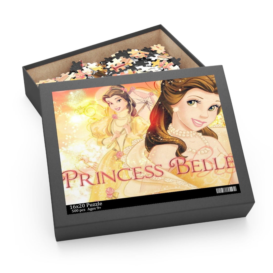 The Princess Belle Puzzle (120, 252, 500-piece) - Etsy