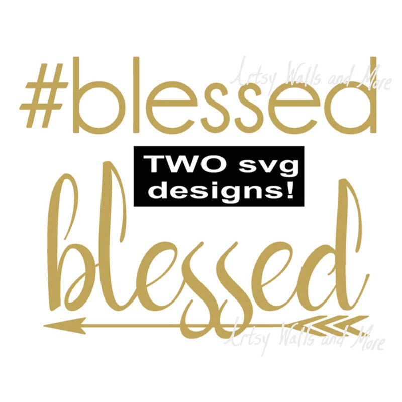 Blessed Svg - Etsy