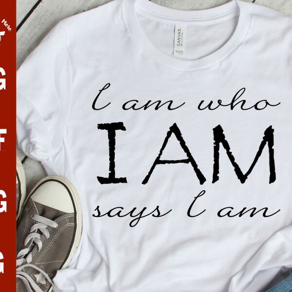 I Am Svg - Etsy