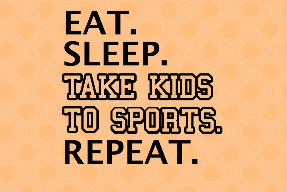 Eat Sleep Take Kids to Sports Repeat SVG Png Jpg Sports Svg - Etsy